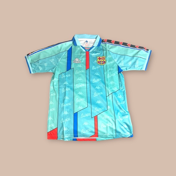 Kappa | Shirts | Barcelona Retro Away Kit Ronaldo R9 Soccer Football ...